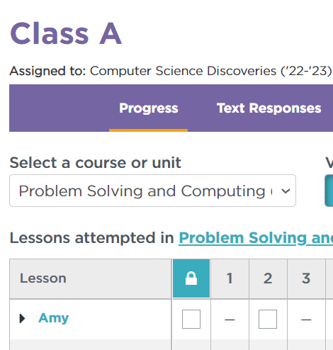 How can I see when my students last worked on an assigned course ...