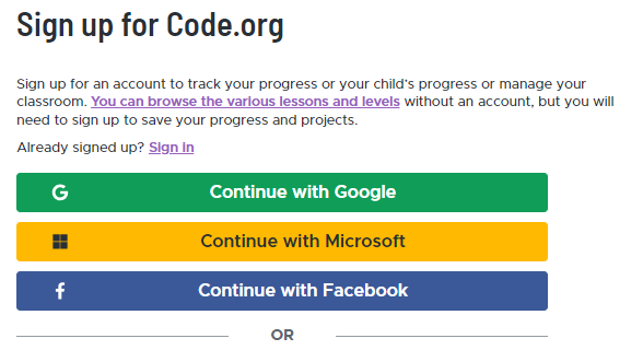 Student Account Creation: SSO (Single Sign-On) Accounts – Code.org