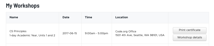 How do I find my Professional Learning certificate? – Code.org